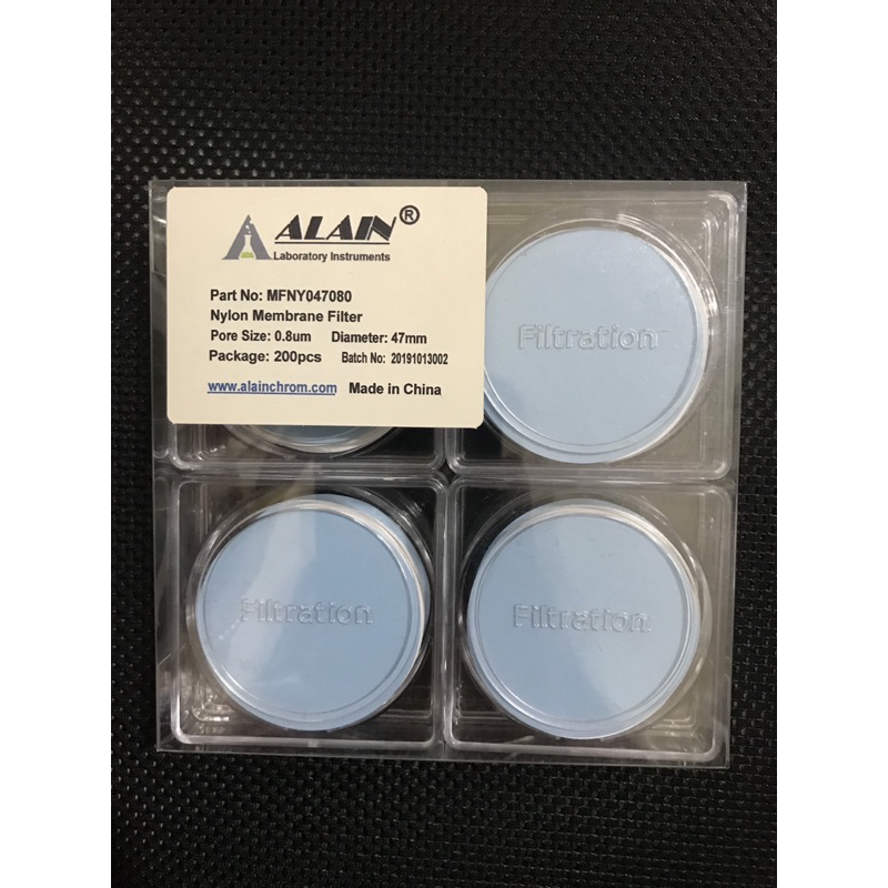 Màng lọc Nylon (Nylon Membrane Filter) 100 tờ/hộp Alain Lab TQ | Shopee ...