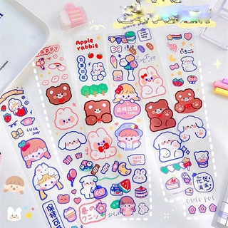Tấm Sticker dán Thú cưng Mèo Gấu Thỏ Cô Bé dễ thương | Shopee Việt Nam