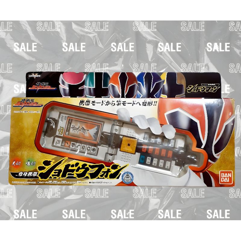 Samurai Sentai Shikenger Siêu Nhân Thần Kiếm Shodo-Phone DX Bandai Chính Hãng Nhật Bản | Shopee ...