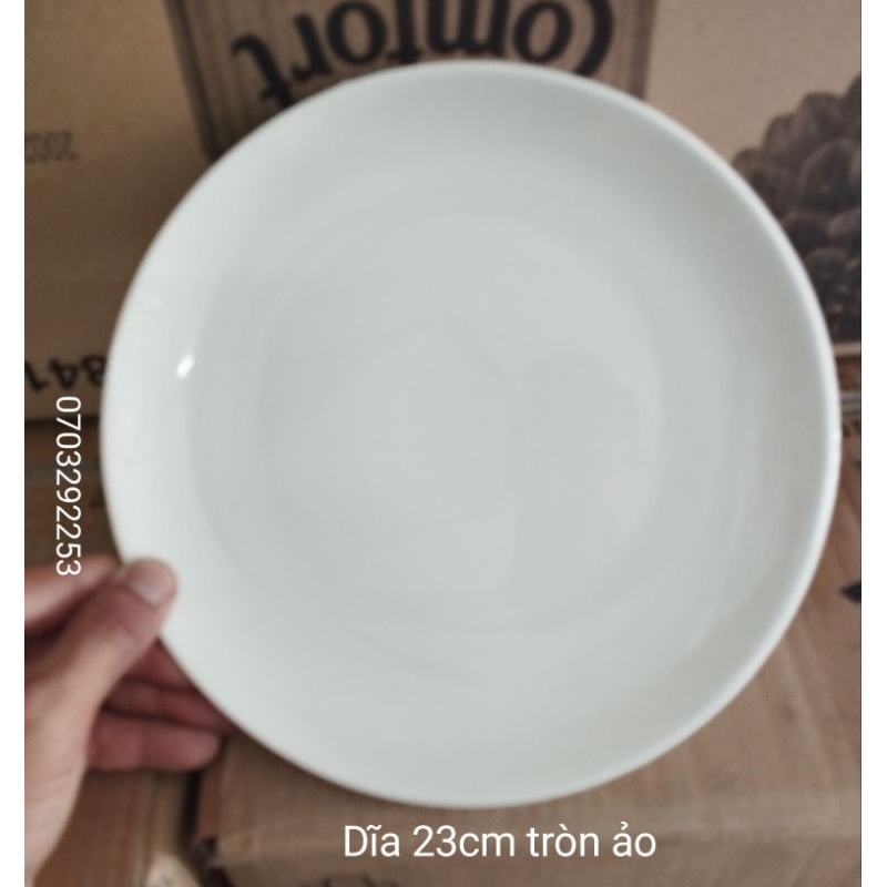 Dĩa sứ tròn ảo trắng 15cm / 18cm / pastel 19cm / 20cm / 23cm | Shopee ...