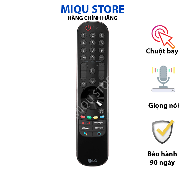 Remote magic LG MR21 MR22 MR23 MR24 dùng được cho MR20GA, MR19BA, MR18BA smart TV | Bảo hành 1 ...