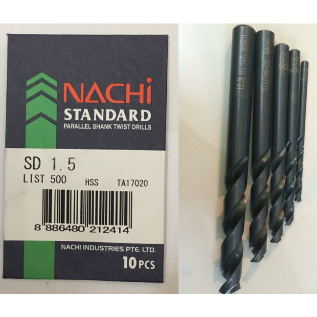 (GIÁ ĐẠI LÝ) Mũi Khoan Nachi L500 Từ 1.0 đến 13.0 (CK 5% > SL TRÊN 50) | Shopee Việt Nam