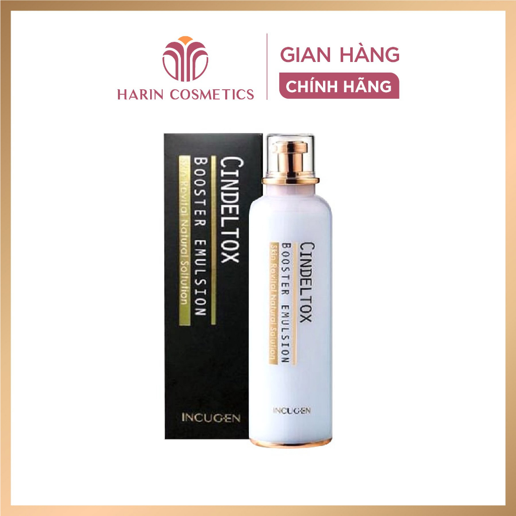 Tinh chất dưỡng trắng da Cindel Tox Booster Emulsion 120ml, nhũ tương ...