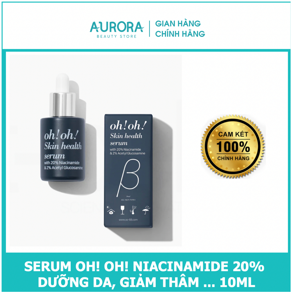 Serum Oh! Oh! Niacinamide 20% dưỡng sáng da, thu nhỏ lỗ chân lông Ohoh ...