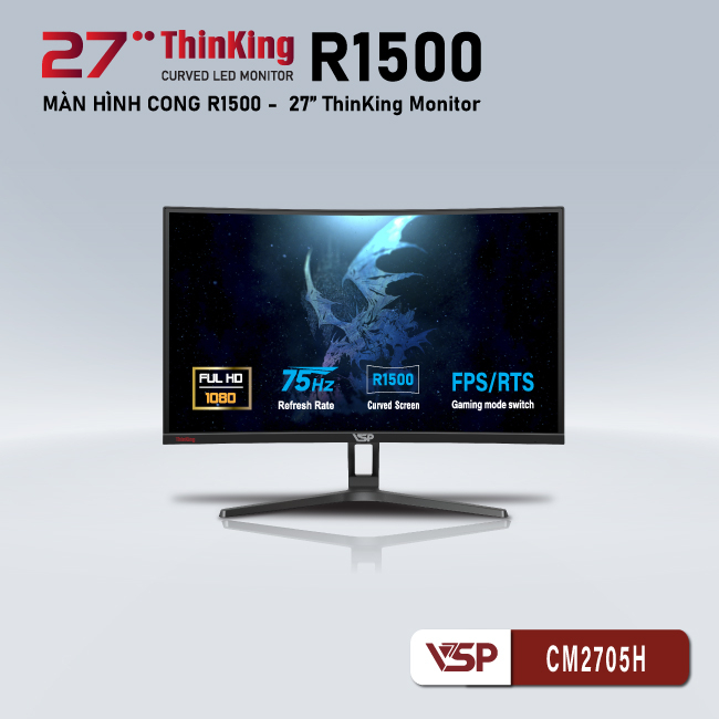 Màn Hình Máy Tính 24 Inch VSP 2407s | Shopee Việt Nam