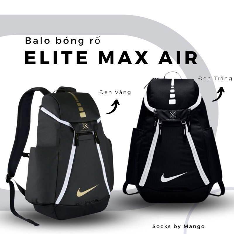 Balo bóng rổ Elite USA có ngăn đựng giày, bóng | Shopee Việt Nam