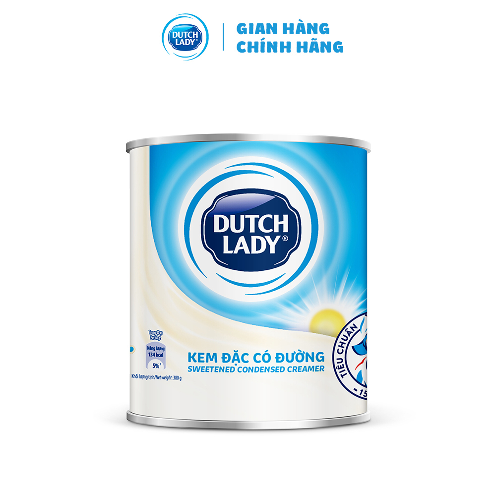 Kem Đặc Có Đường Dutch Lady Lon 380g | Shopee Việt Nam