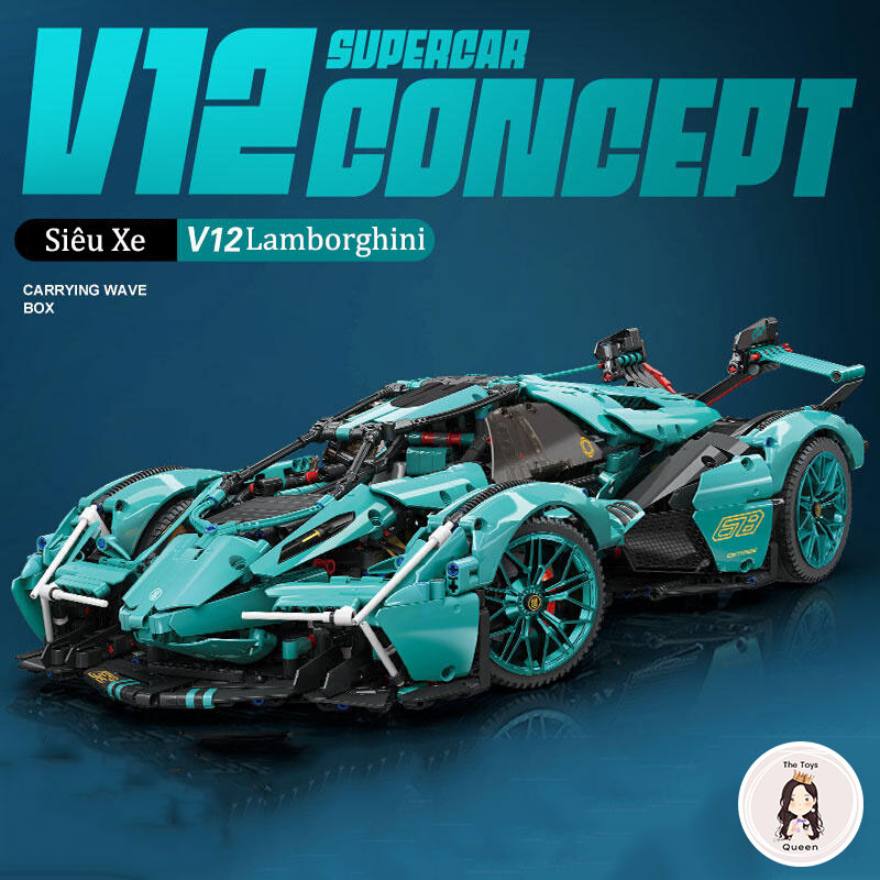 Đồ Chơi Lắp Ráp Kiểu LEGO Technic Mô Hình Siêu Xe Điều Khiển Từ Xa RC ...