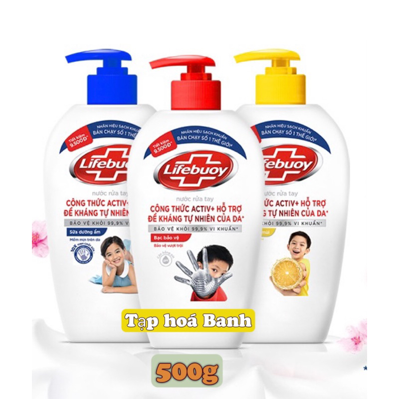Nước rửa tay Lifebuoy ( Chai 500g ) | Shopee Việt Nam