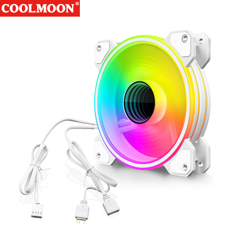 Quạt tản nhiệt, Fan Led ARGB Coolmoon - Led ARGB Sync Main 3 Pin 5V ...