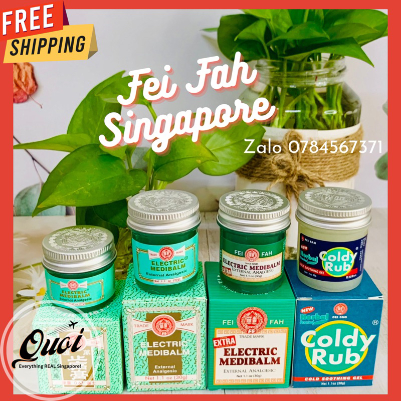 [Singapore] Cù là Fei Fah Electric Medibalm - dầu giảm đau cấp tốc hiệu ...
