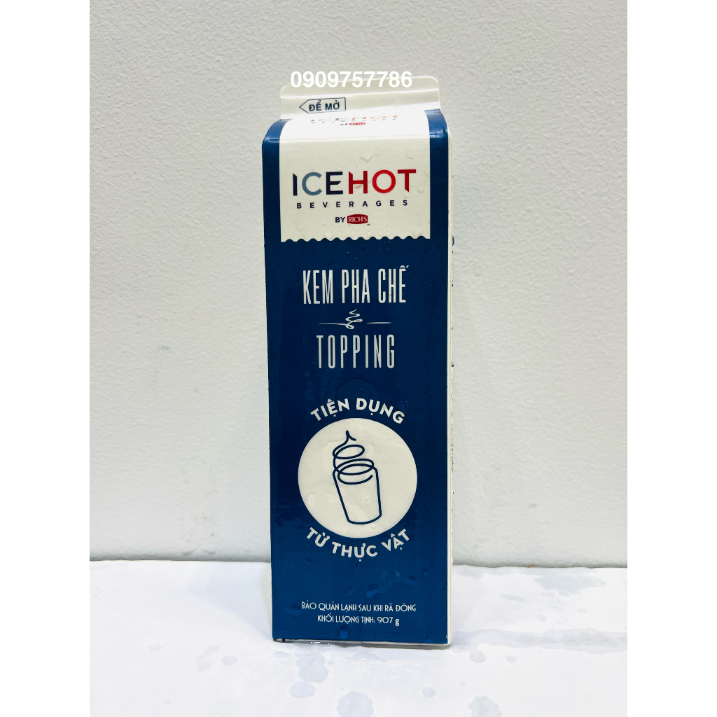 Kem pha chế đa năng Topping base Icehot 907gr | Shopee Việt Nam