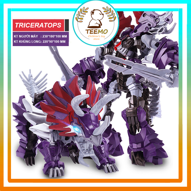 Robot transformer siêu nhân biến hình khủng long XE03 | Shopee Việt Nam