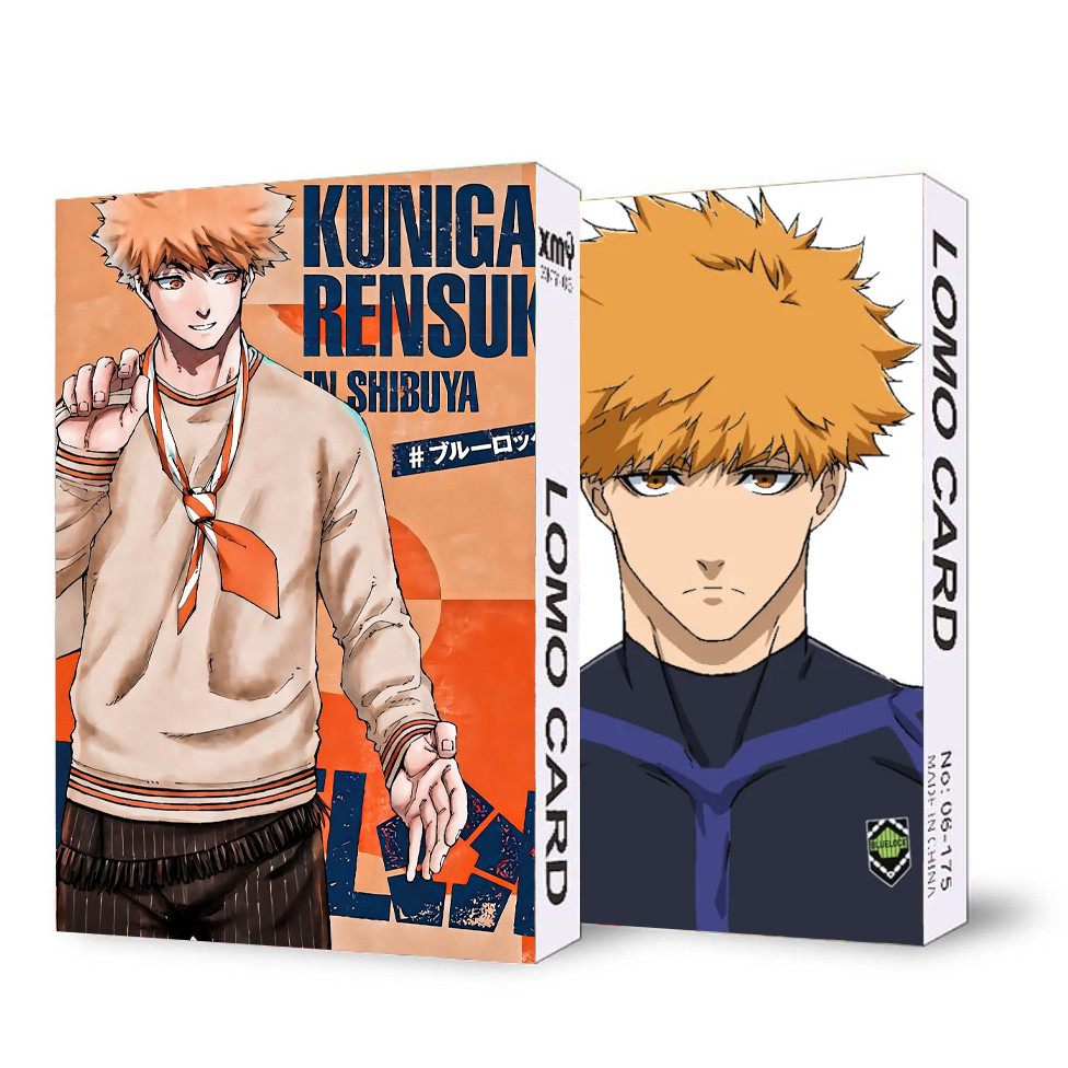 ( không kèm hộp ) Hộp ảnh lomo in hình Kunigami Rensuke BLUE LOCK thẻ ...