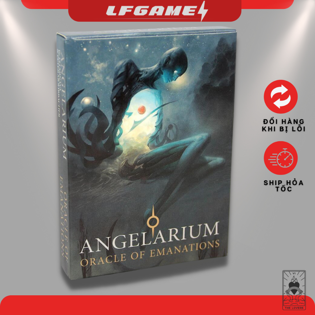 Bộ bài tarot Angelarium Oracle bói bài SIZE TIÊU CHUẨN [MUA 2 BỘ BẤT KÌ ...