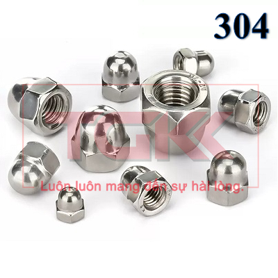 Đai ốc mũ inox 304 (M3-M12) | Shopee Việt Nam
