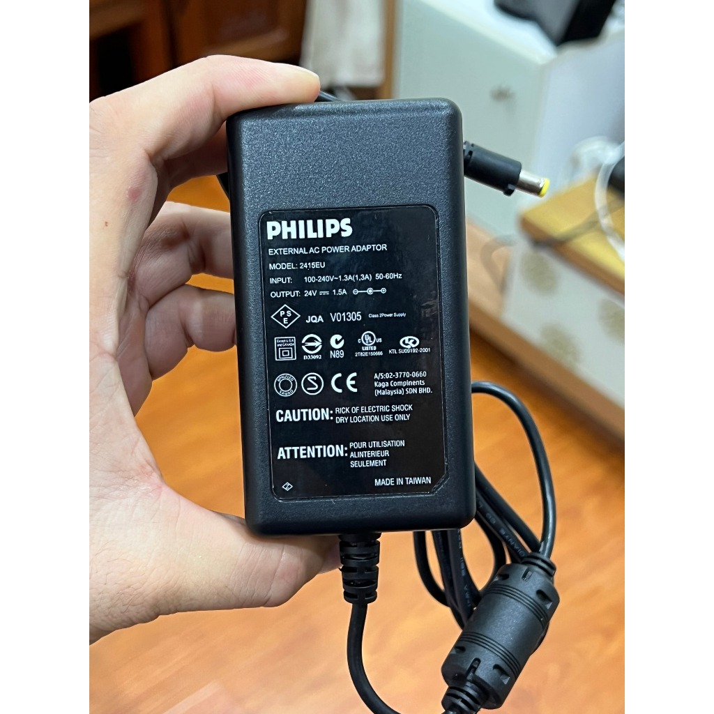 ADAPTER NGUỒN PHILIPS 24V 1500MA (24V-1.5A) LOẠI TỐT | Shopee Việt Nam