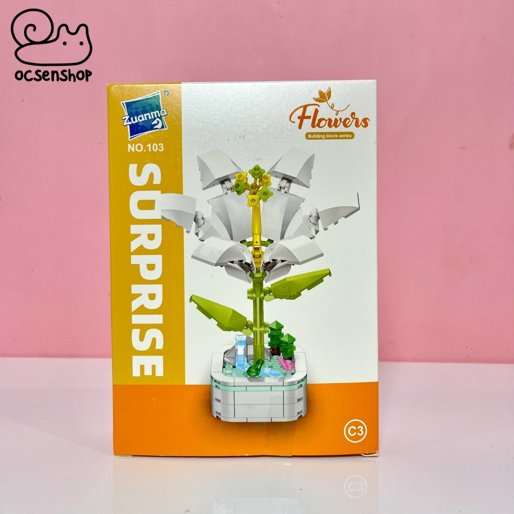 Bộ xếp hình Zuanma Flowers | Shopee Việt Nam