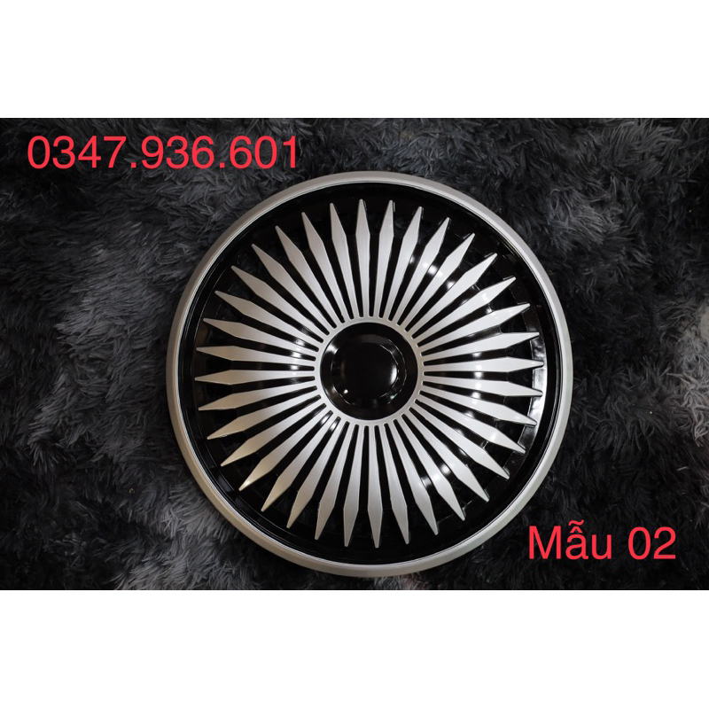 ốp giả mâm đúc cho xe bản thiếu ( mâm sắt ) kích cỡ R13 -13 inch mẫu 36 ...