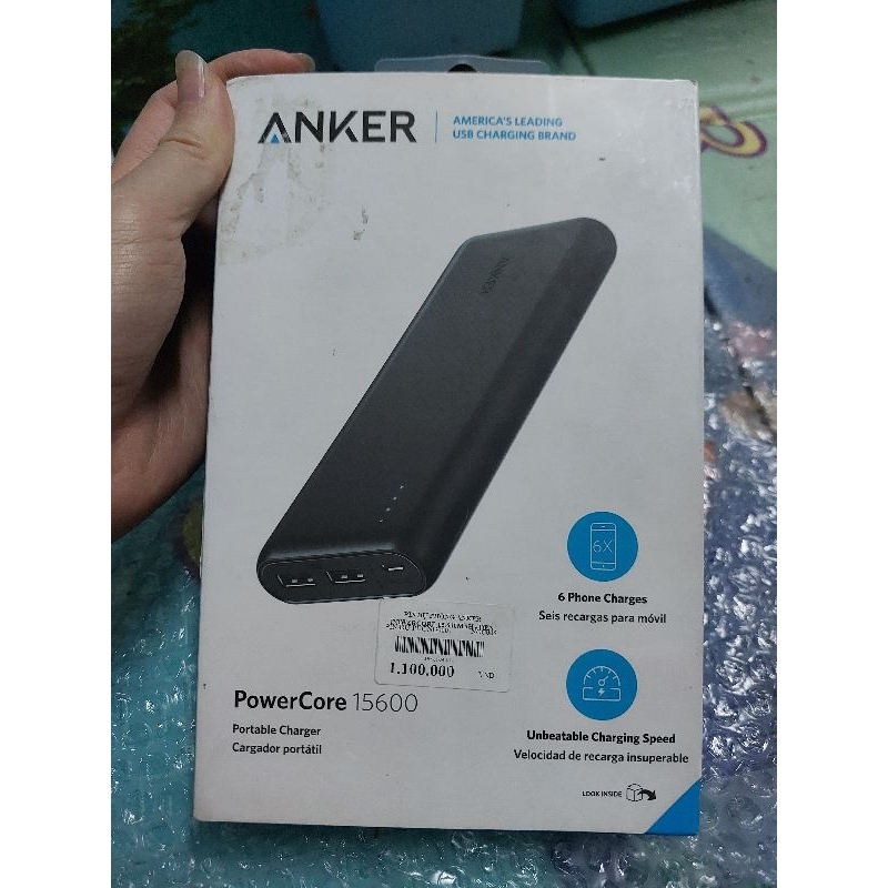 Pin dự phòng Anker 15.600mAh #A1252 | Shopee Việt Nam
