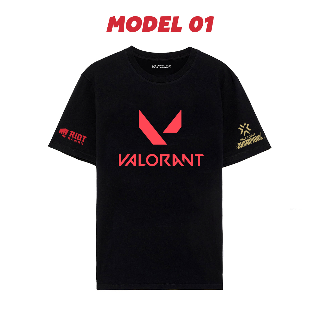 Bộ áo T-Shirt RIOT VALORANT CHAMPIONS mùa giải chuyên nghiệp 2023 | Áo ...