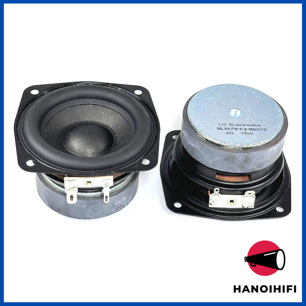 Củ loa trung trầm (Mid bass) L-G 3inch 4 ohm 15w mới, chuẩn , diy loa bluetoothh, loa máy tính ...