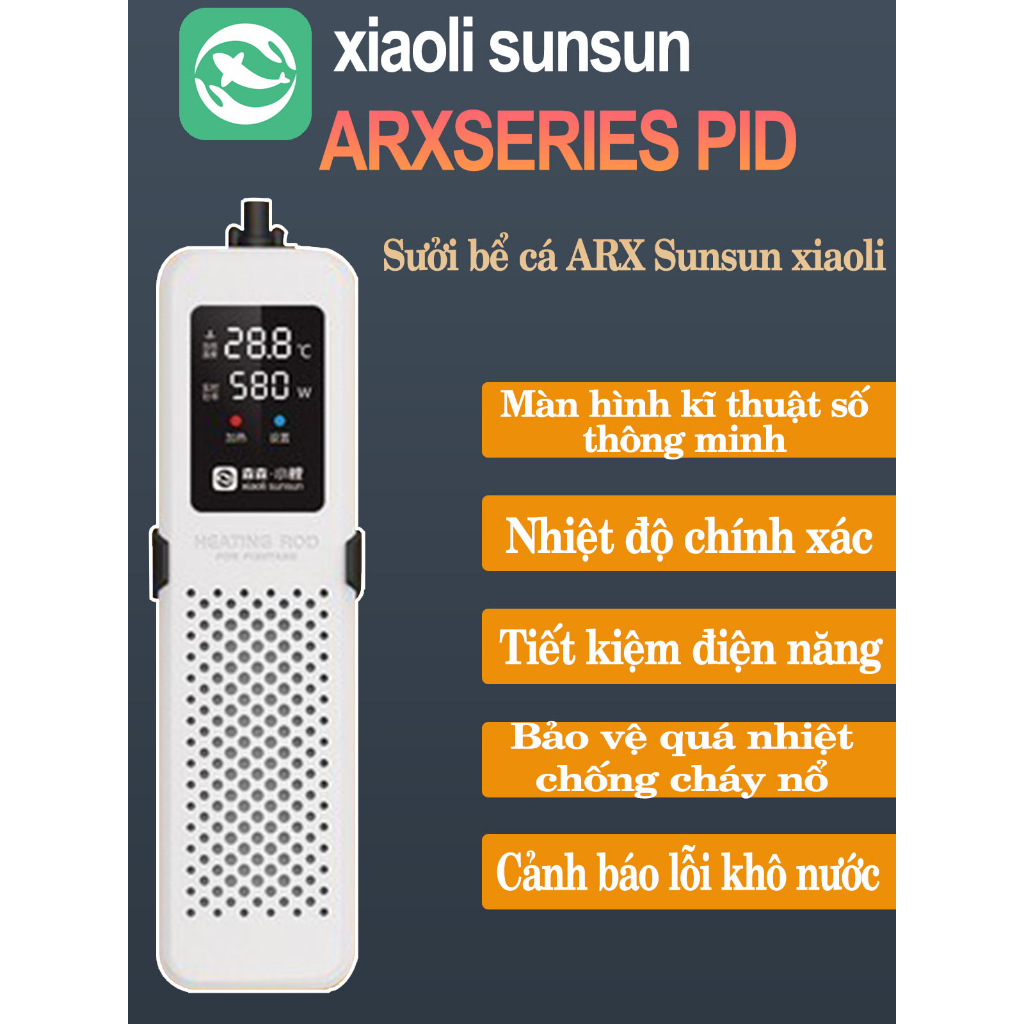 Sưởi bể cá nội địa sunsun xiaoli ARX | Shopee Việt Nam