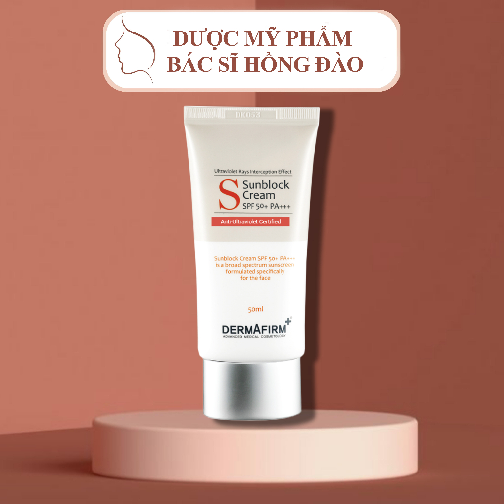 [HÀNG NHẬP KHẨU CHÍNH HÃNG] Kem chống nắng vật lý Dermafirm Sunblock ...
