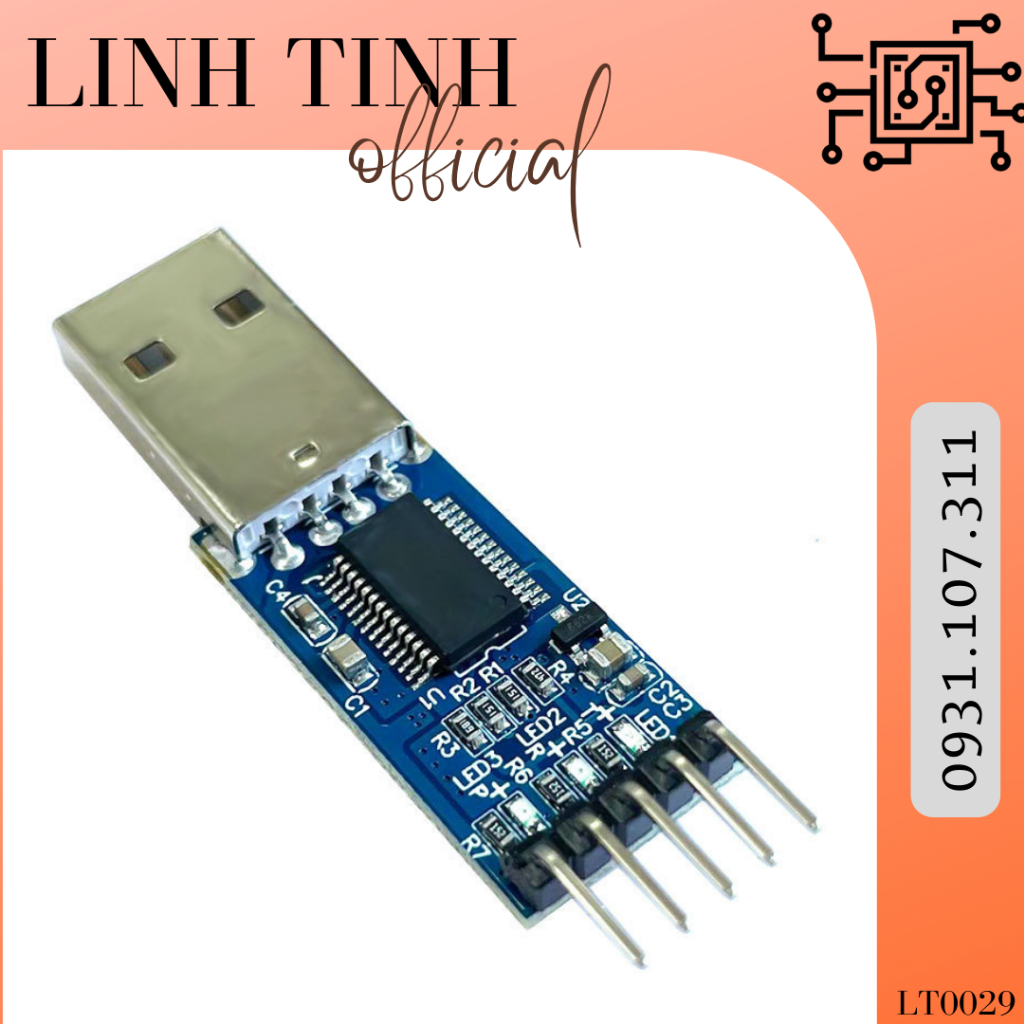 Module PL2303 - PL2303TA chuyển đổi USB-TTL | Shopee Việt Nam