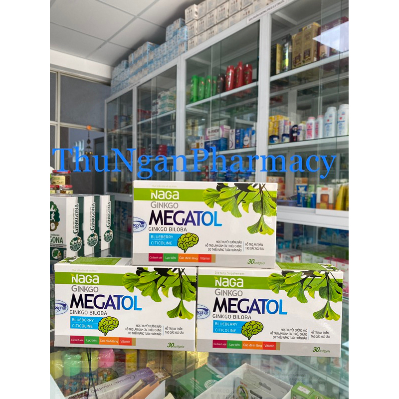 viên dưỡng não Megatol hộp 30 viên | Shopee Việt Nam
