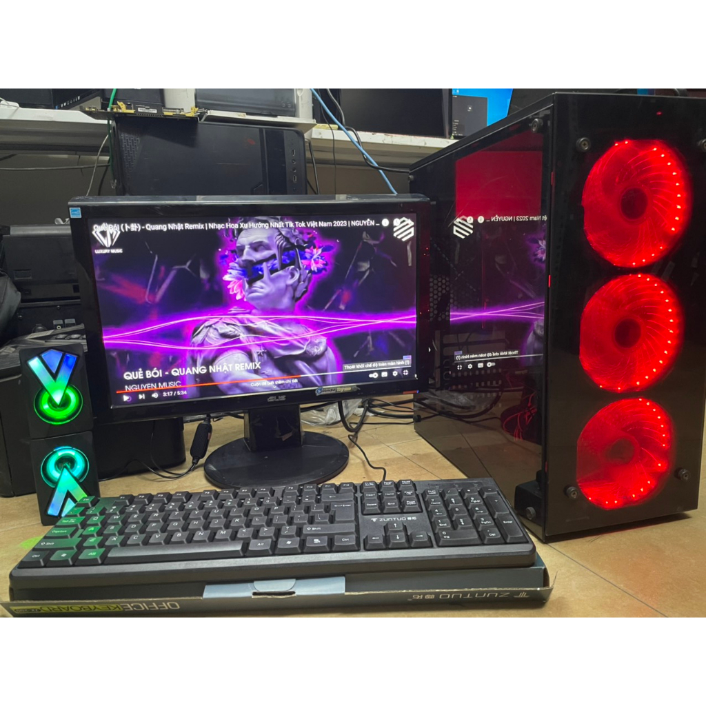 Bộ máy tính G41 III thanh lý trường học giá rẻ TẶNG PHÍM mini MỚI ...