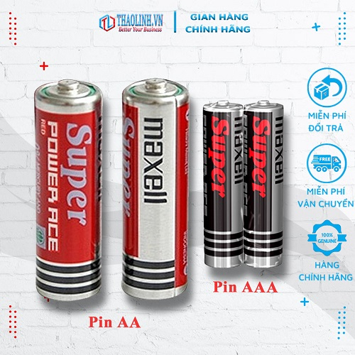 Pin Tiểu AA/AAA Maxell Super 1.5V (Đen) | Shopee Việt Nam
