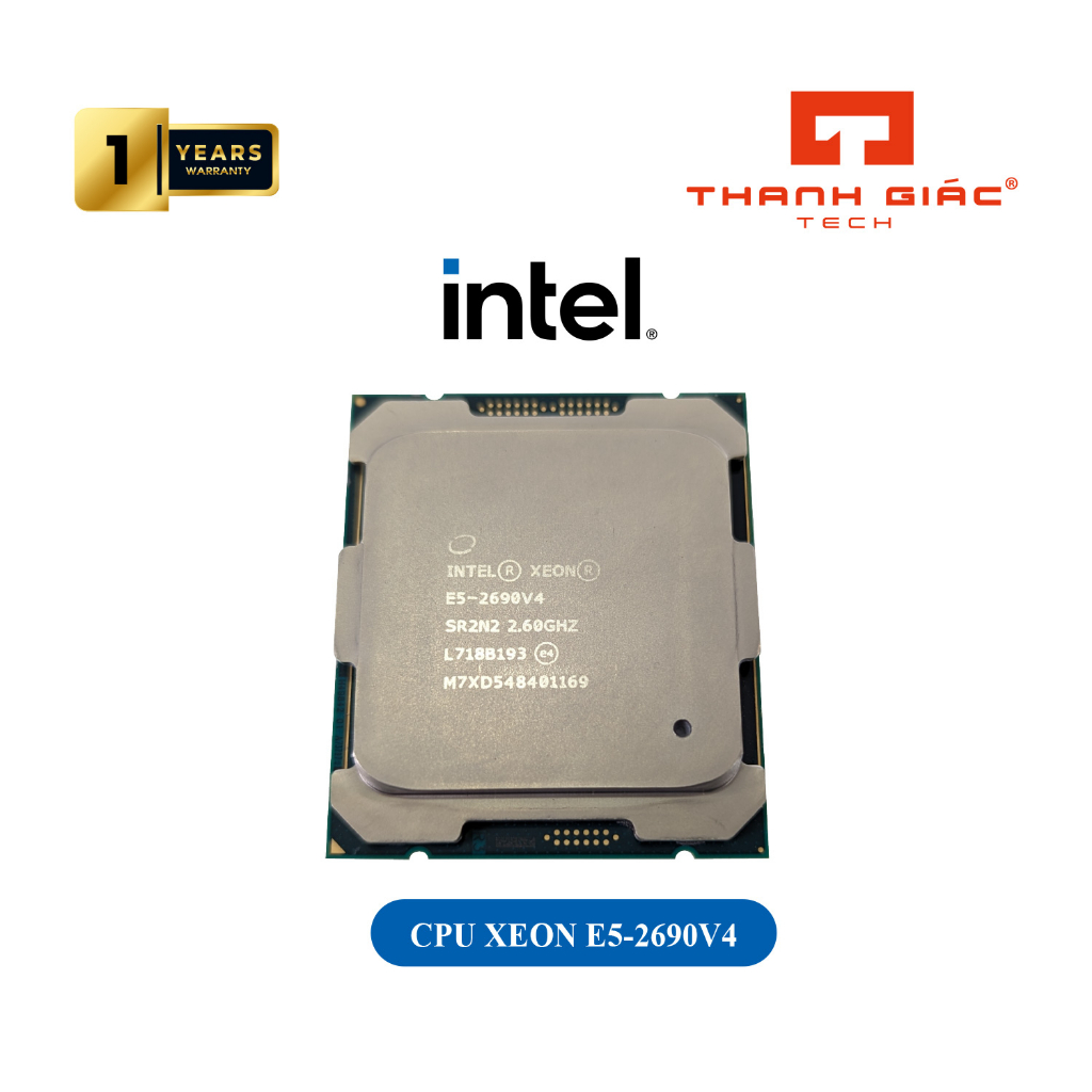 CPU Bộ xử lý Intel® Xeon® E5-2690 v4 2.60GHz 14 Lõi 28 Luồng - Bảo Hành 6 Tháng | Shopee Việt Nam