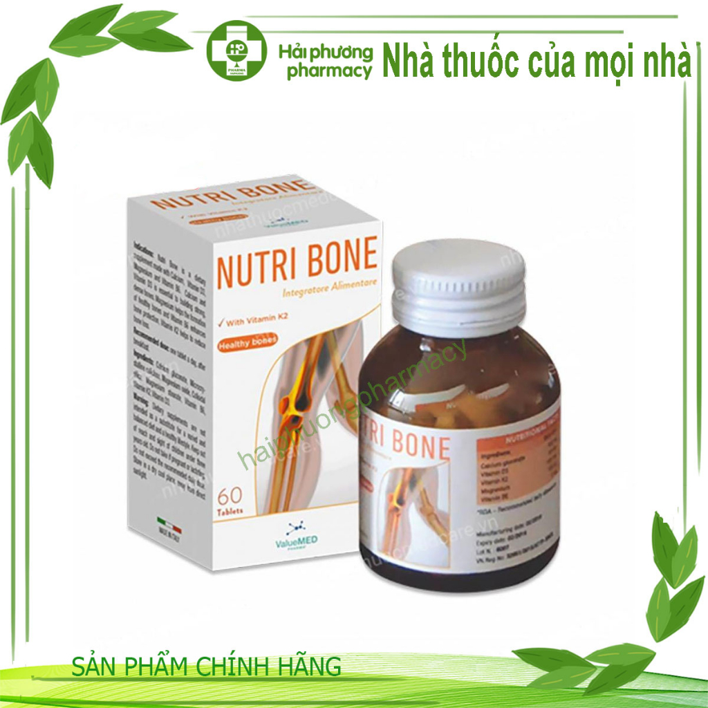 Nutri Bone - công dụng bổ sung canxi, giúp cho xương chắc khỏe dẻo dai ...