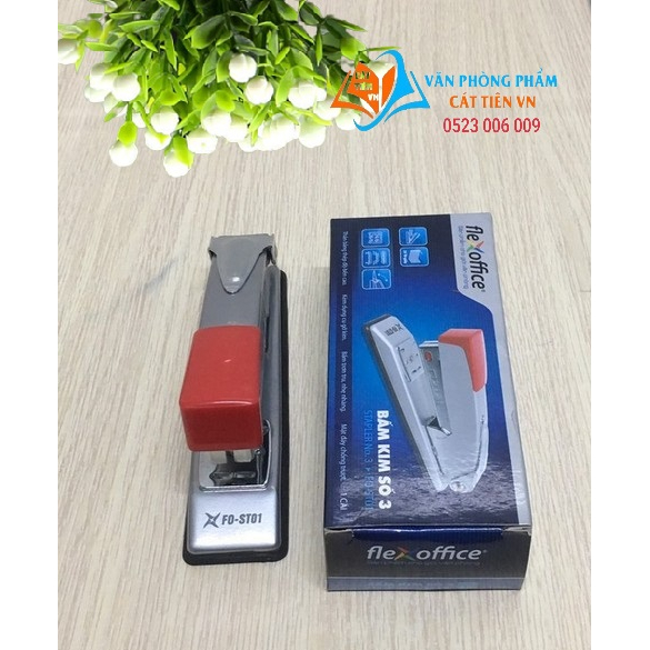 Bấm Kim Thiên Long Số 3 FO-ST01 / Bấm Ghim / Dập Ghim Thiên Long Số 3 FO-ST01 | Shopee Việt Nam