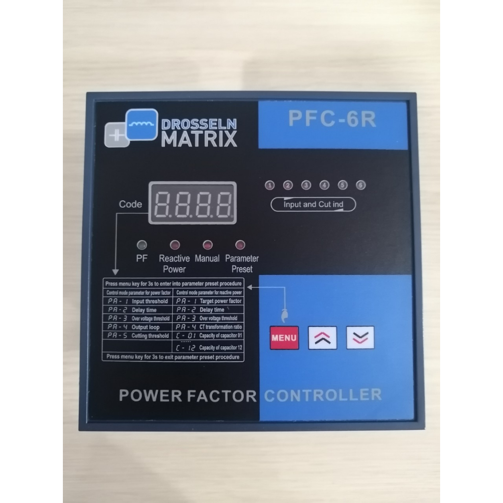 Bộ điều khiển tụ bù 06 cấp DROSSELN MATRIX PFC-6R | Shopee Việt Nam