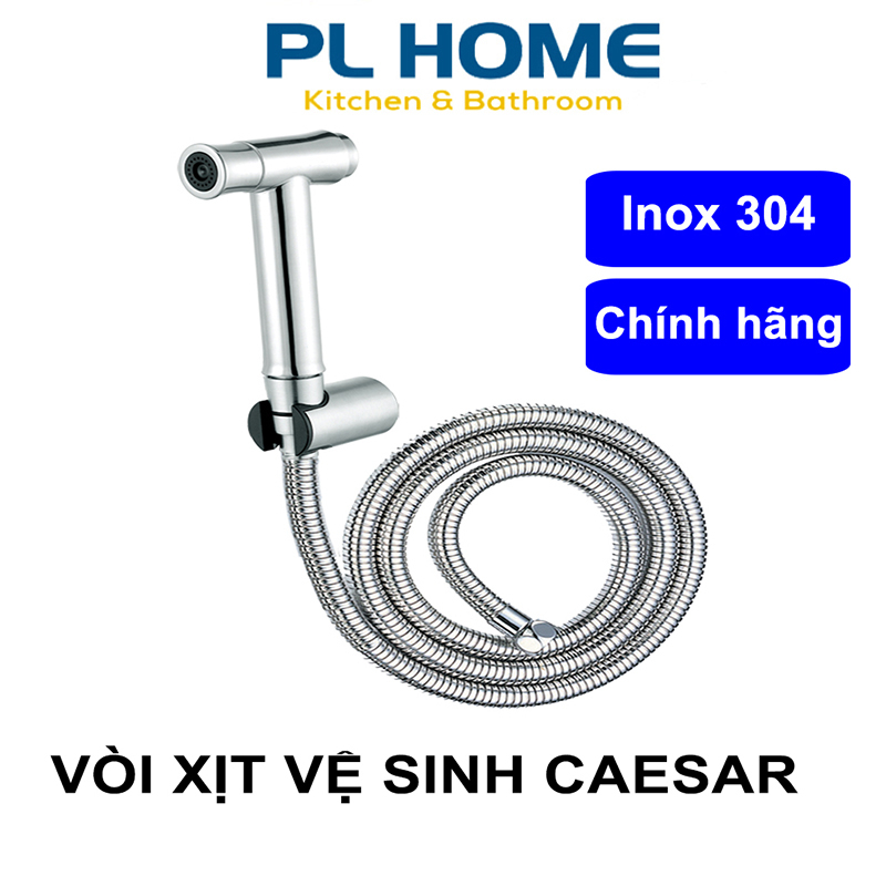 Vòi xịt vệ sinh Caesar BS310CW chất liệu Inox 304, vòi xịt toilet Inox 304 | Shopee Việt Nam
