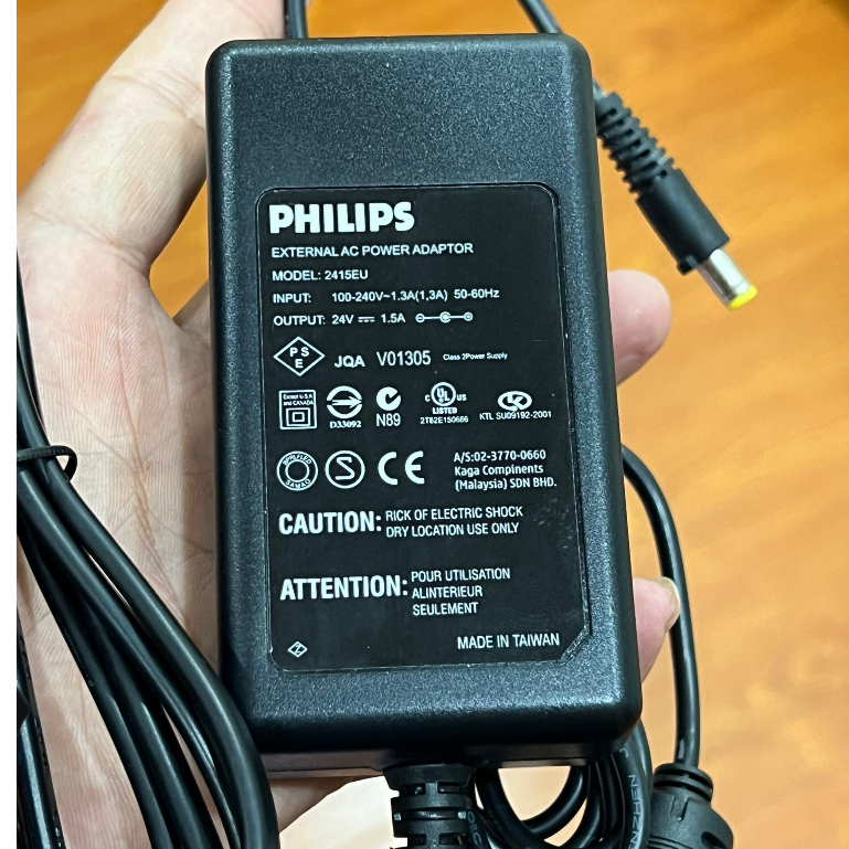 ADAPTER NGUỒN PHILIPS 24V 1500MA (24V-1.5A) LOẠI TỐT | Shopee Việt Nam