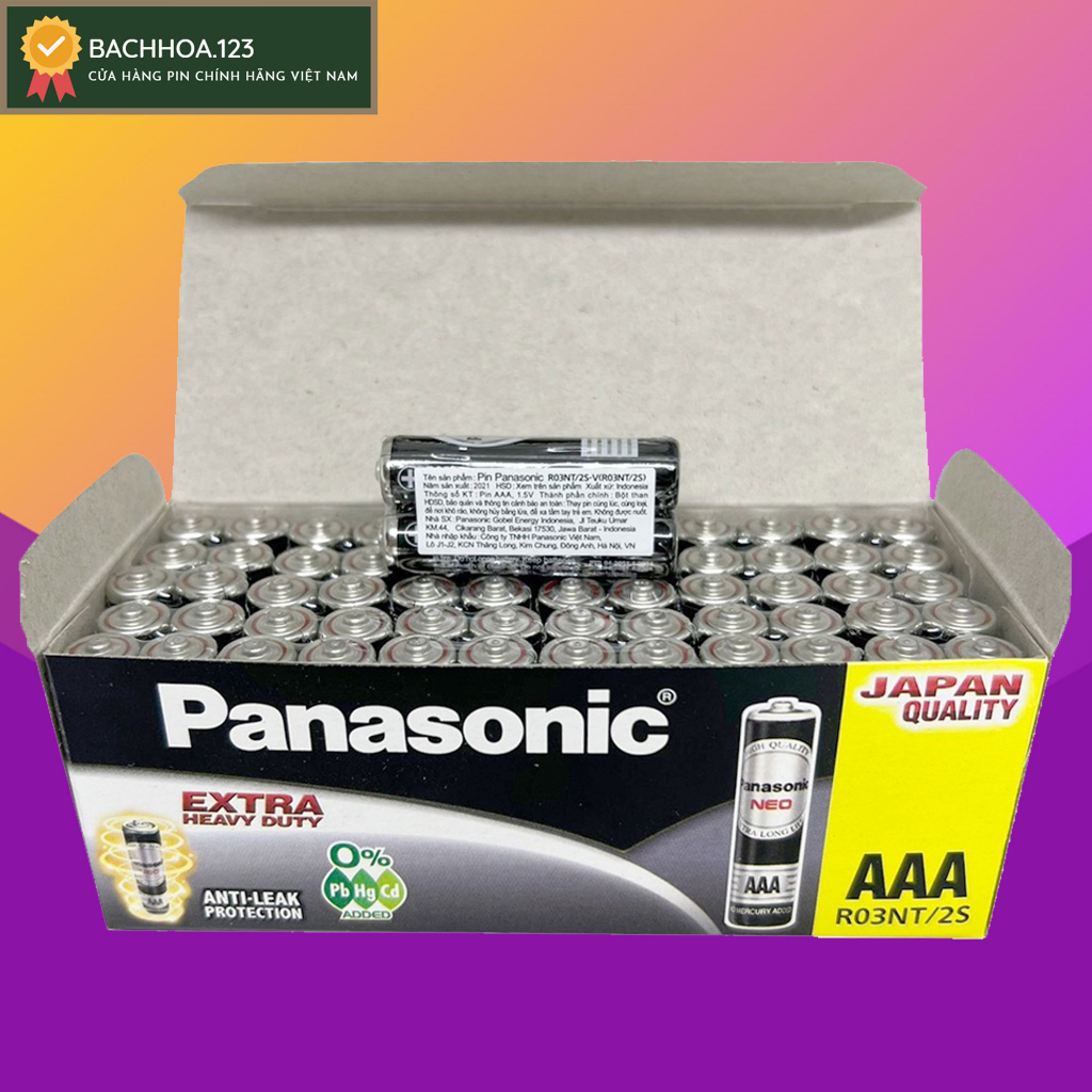 Pin AAA / AA Panasonic NEO R03NT-2S Extra Heavy Duty. Pin tiểu AA ...