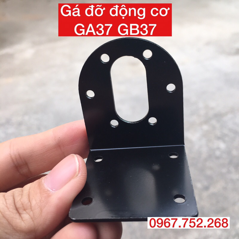 GÁ, GIÁ ĐỠ ĐỘNG CƠ GA37, GB37, HỢP KIM NHÔM, SƠN TĨNH ĐIỆN | Shopee Việt Nam