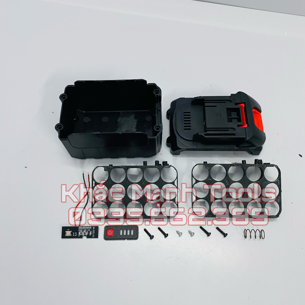 Vỏ pin Makita 15 cell 5s 3p dành cho máy khoan, máy siết bulong cầm tay ...