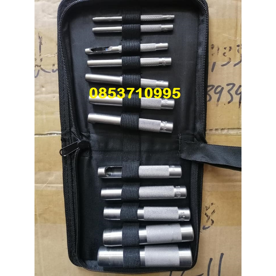 Bộ đột lỗ gương 12 chiếc cỡ từ 3-19mm | Shopee Việt Nam