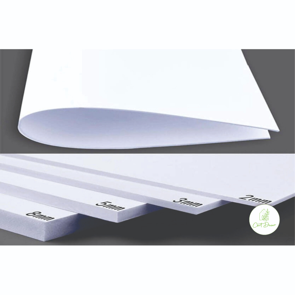 Tấm bìa làm mô hình dày 5mm, 9mm, 3mm, 8mm (Formex) kích thước 20x30 ...