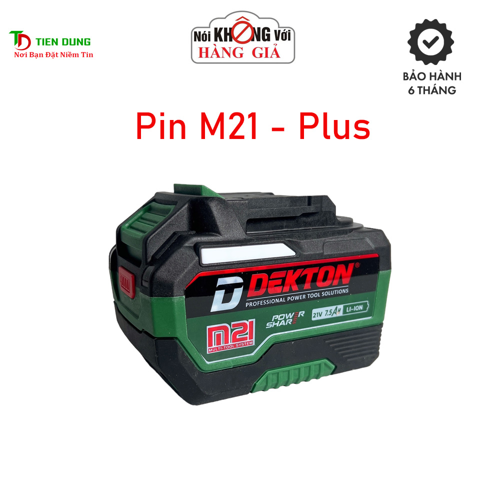PIN DEKTON Hệ M21 Plus Chân Pin Phổ Thông, Pin Chống Cháy Dòng xả Cao | Shopee Việt Nam