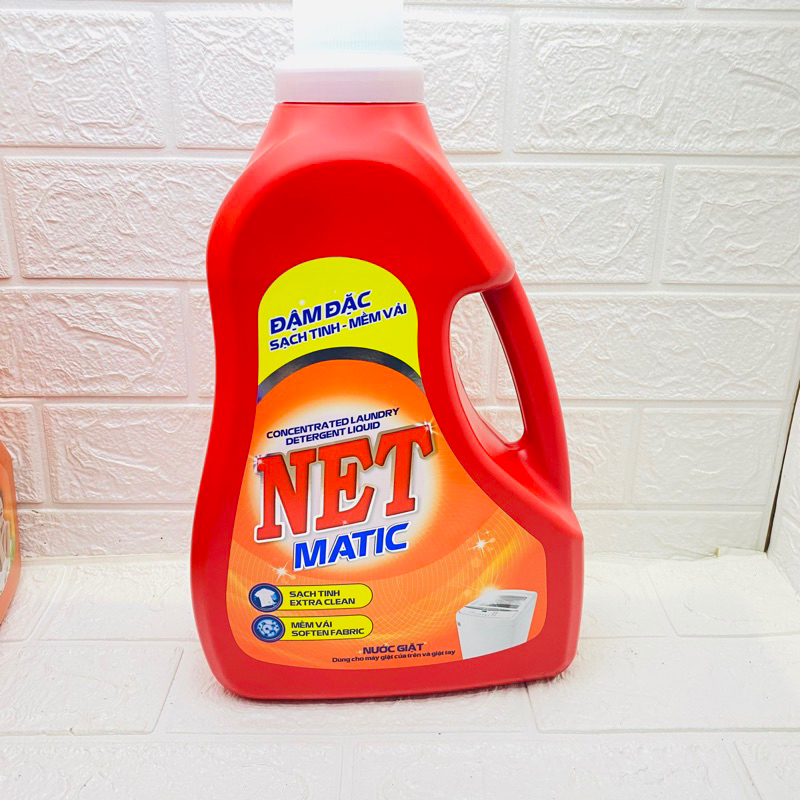 CAN NƯỚC GIẶT NET MATIC 3,6kg - 3,3kg | Shopee Việt Nam
