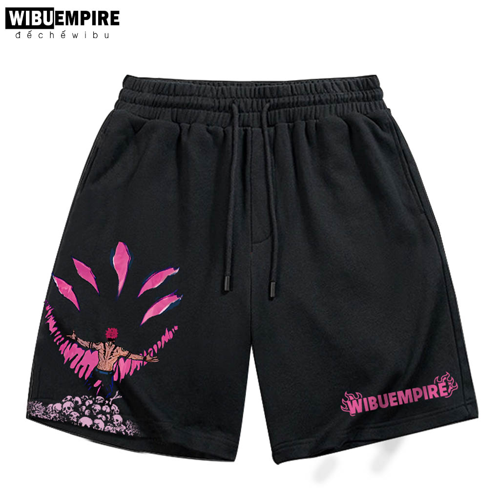 WIBU EMPIRE | Quần Short Nỉ Dày Nam Nữ Unisex - Form Chuẩn | SUKUNA ...