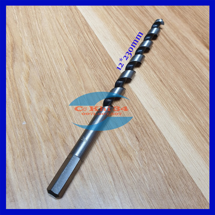 Mũi khoan gỗ xoắn ốc có đầu định tâm đủ size từ 6mm-25mm dài 230mm và 460mm | Shopee Việt Nam