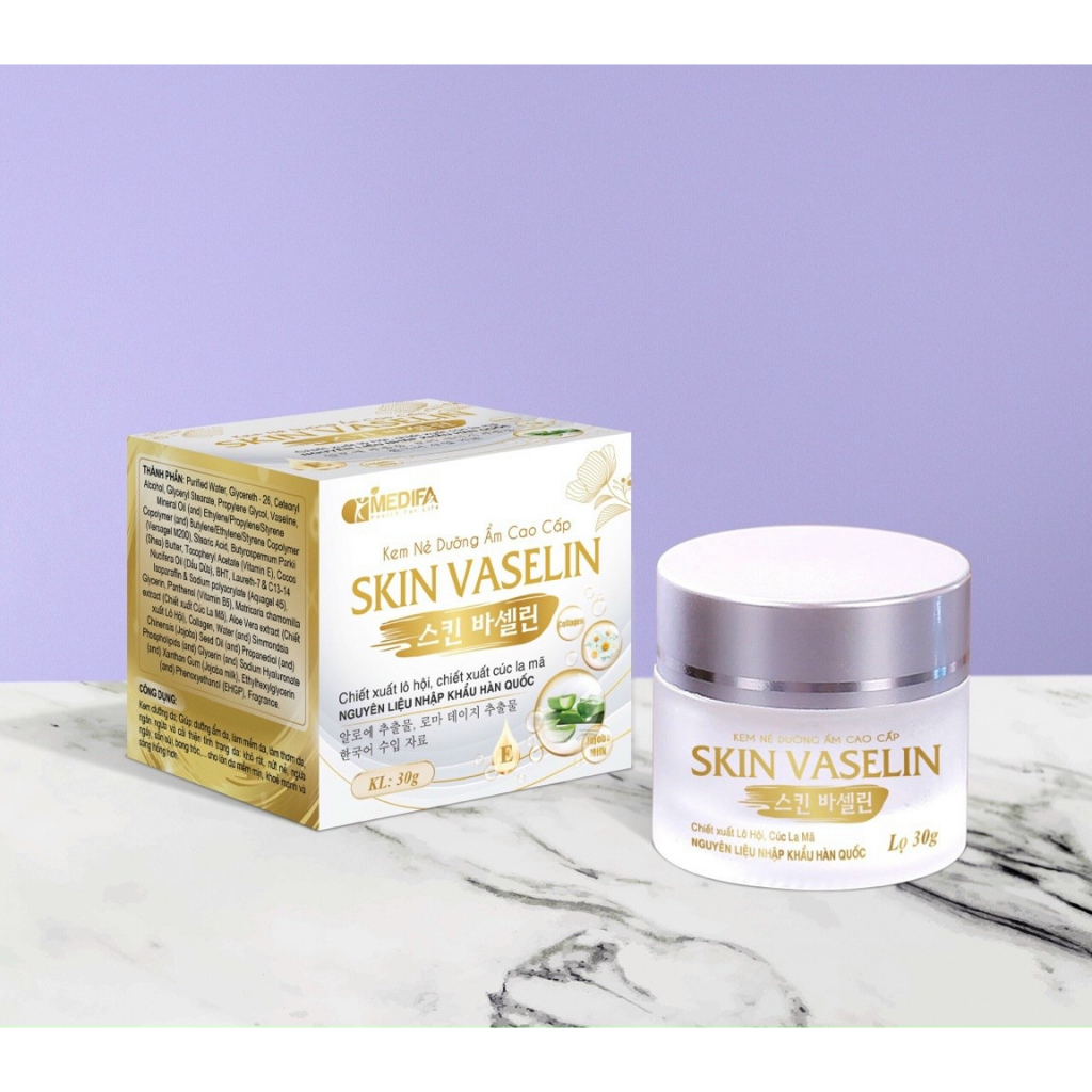 Kem nẻ dưỡng ẩm cao cấp Skin Vaselin lọ 30g | Shopee Việt Nam