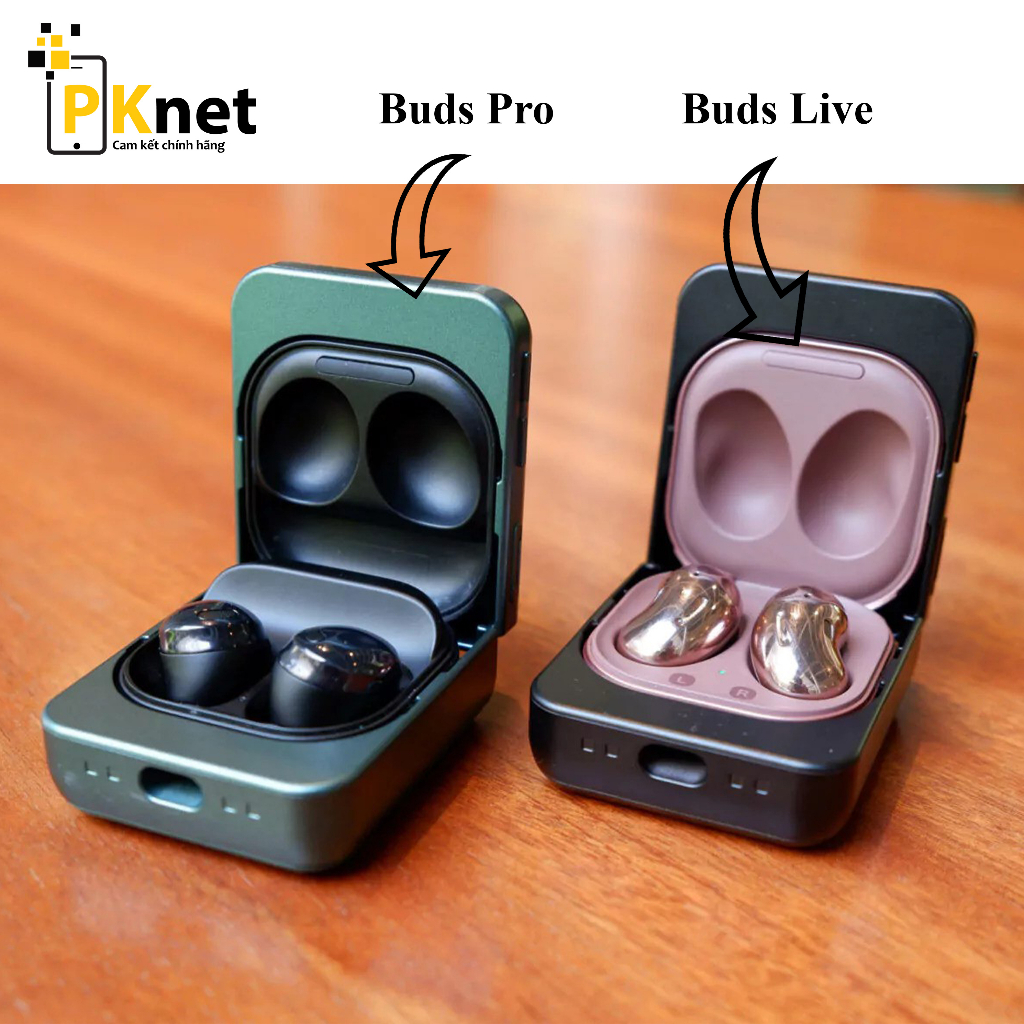 Ốp Buds 2/ Buds 2 Pro/ Buds Pro/ Buds Live Samsung Chính Hãng [Thiết kế theo hình Z Flip 3 ...