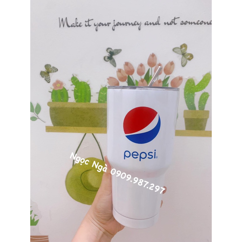 LY GIỮ NHIỆT PEPSI 900ml- Màu Trăng | Shopee Việt Nam